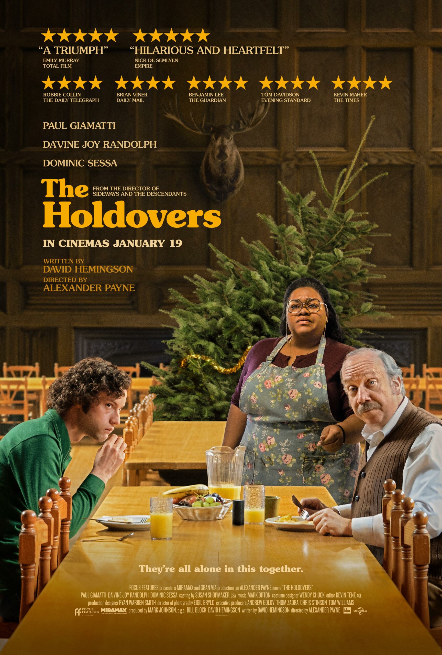 "The Holdovers" - a Premonition of Spring [Review] - Filmy, Kino OldCamera.pl
